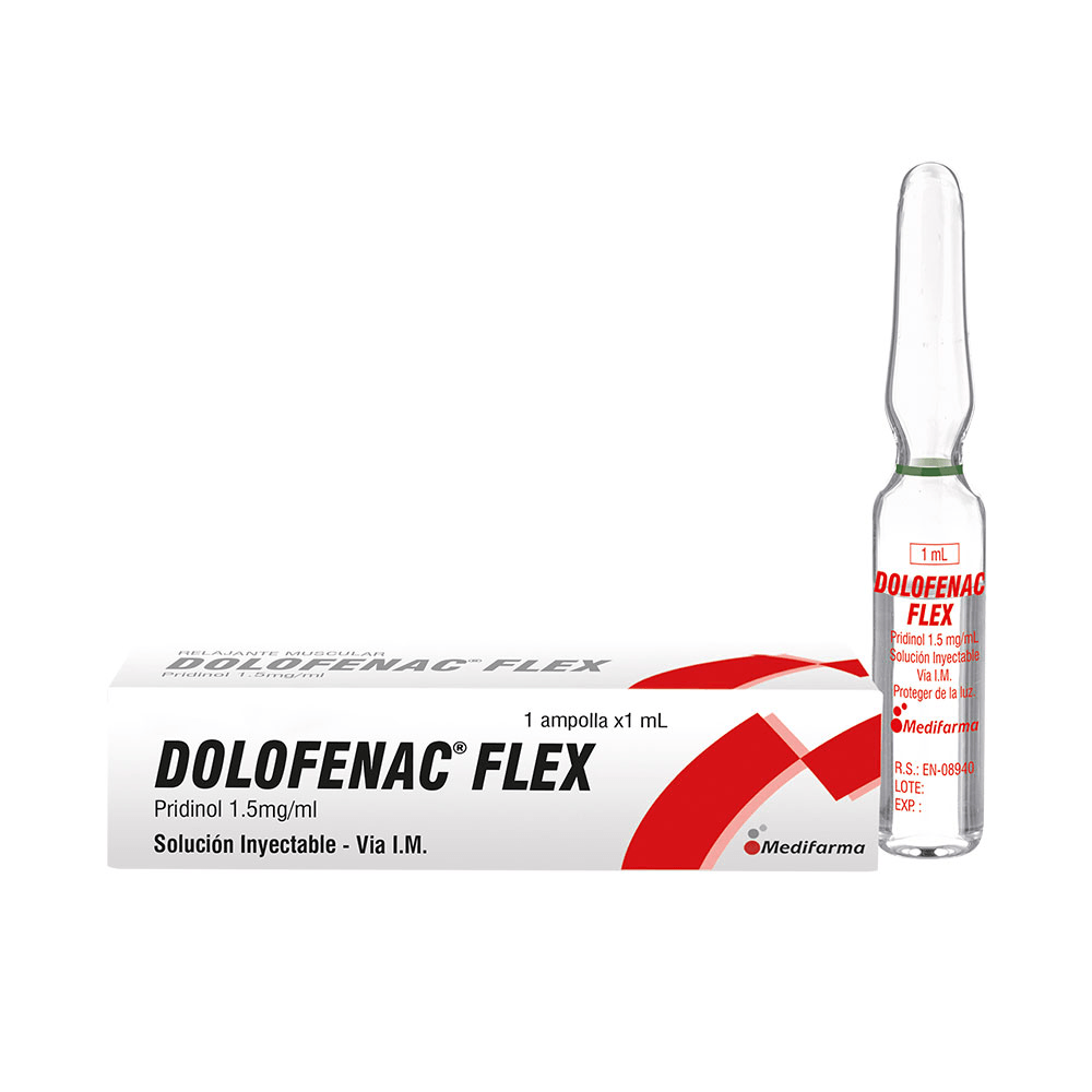 Dolofenac Flex 1.5 mg/mL Solución Inyectable | FarmaGO